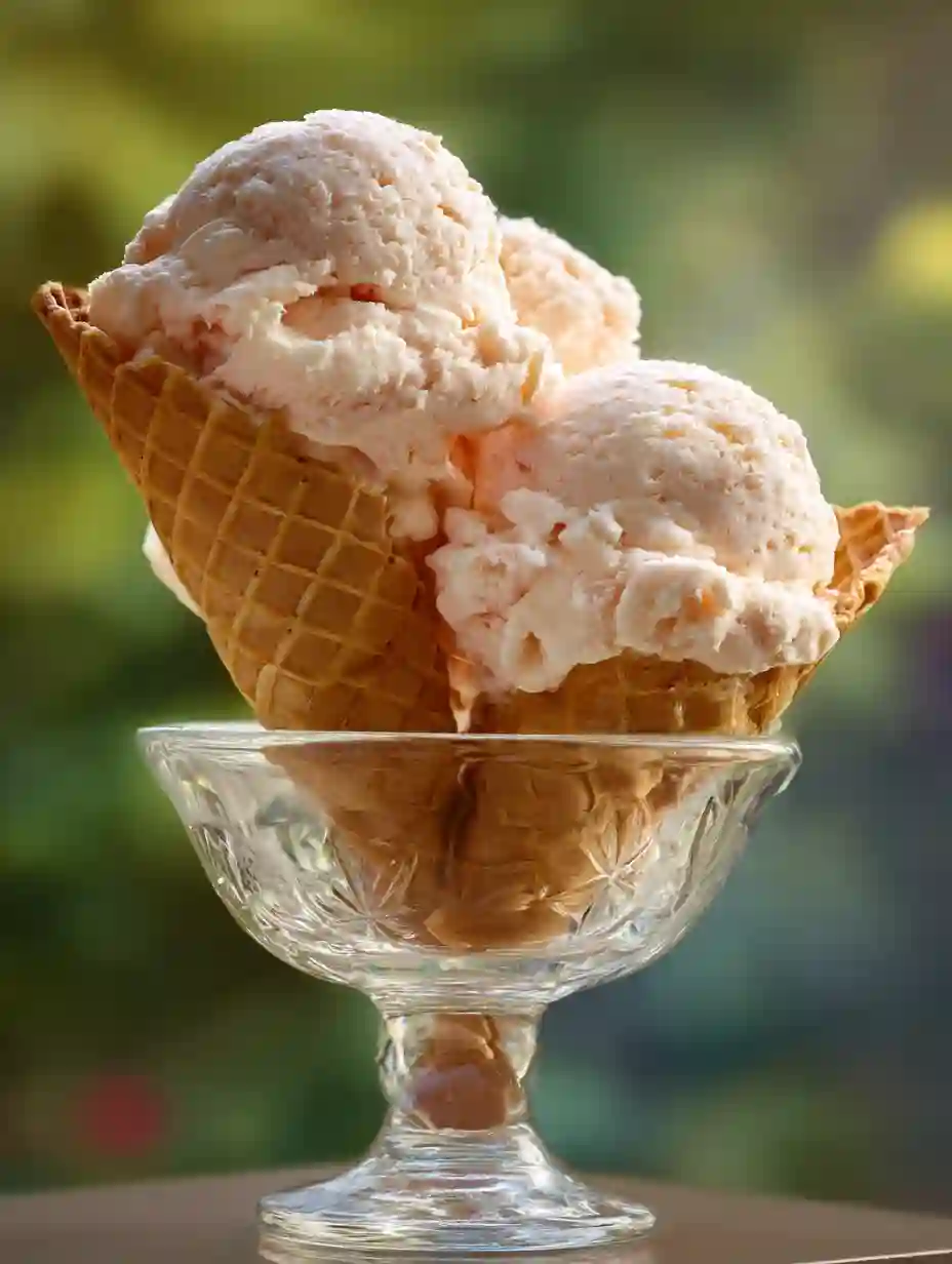 Peach Ice Cream Recipe – Stunning Flavor in 5 Easy Steps