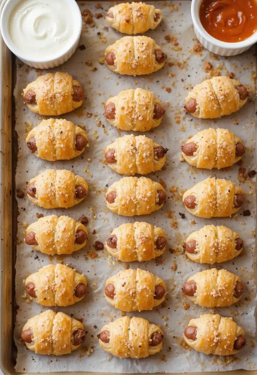 Pigs in a Blanket with Everything Seasoning - How to make recipe